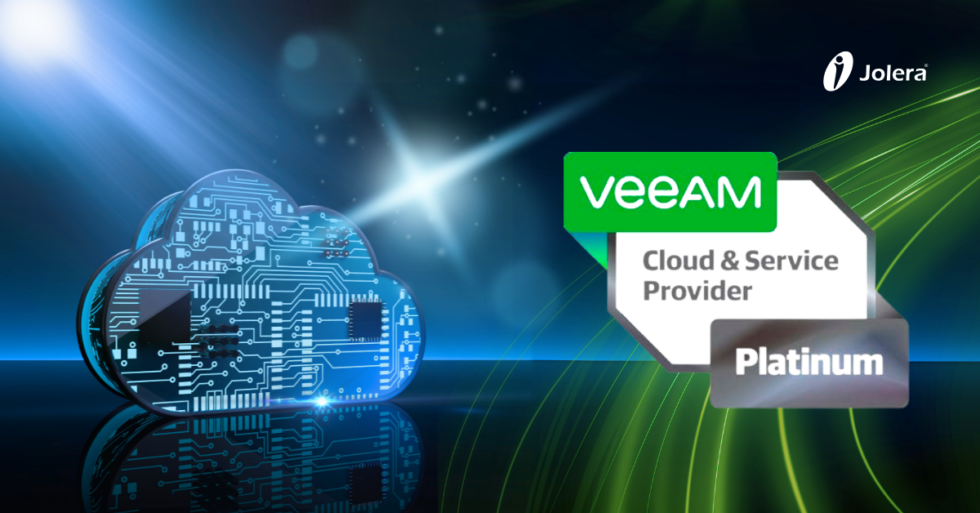 Jolera Achieves Platinum Status in Veeam Partner Program